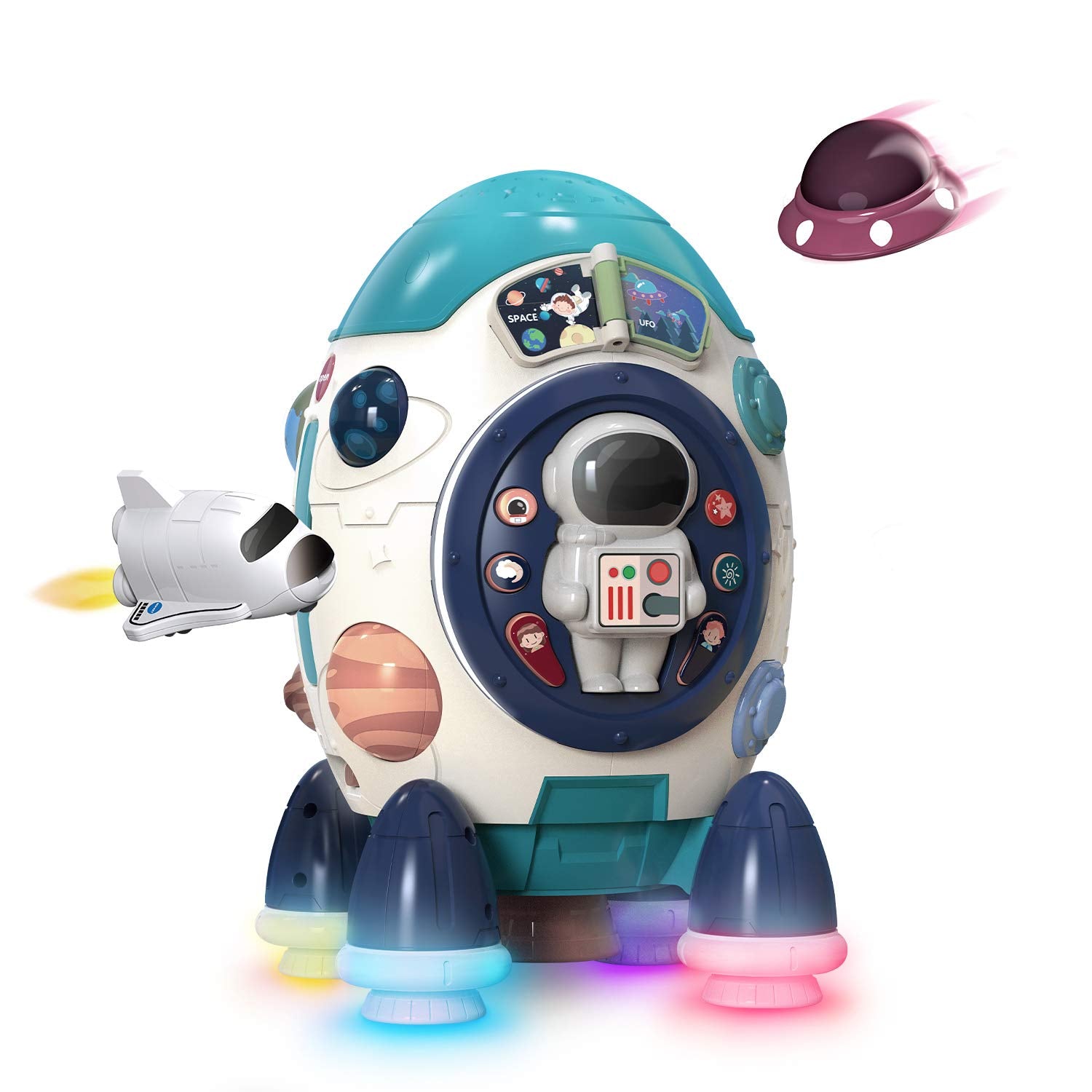 CUTE STONE Children's Multiple Activity Toys, Musical Toy, Electronic